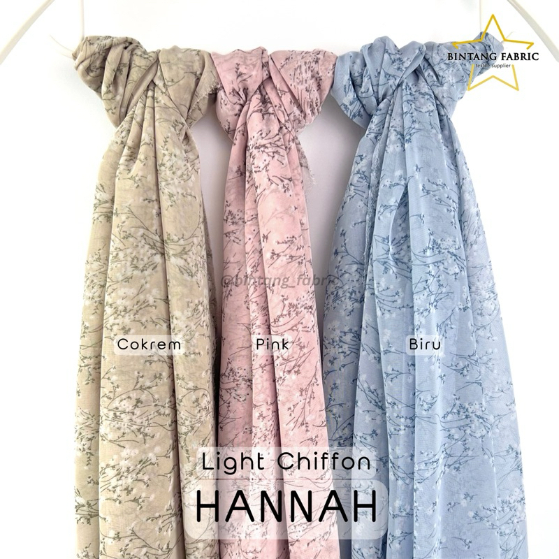 Jual Bahan Kain Light Chiffon Hannah 0,5 meter | Shopee Indonesia