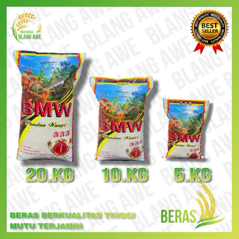 Jual BERAS BMW AA3 5KG 10KG 20KG | Shopee Indonesia