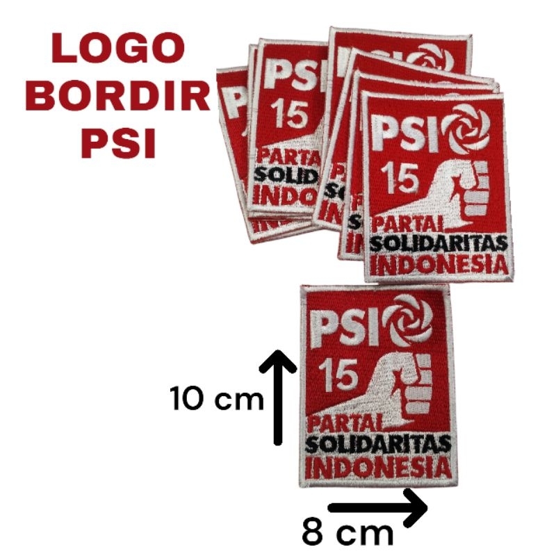 Jual LOGO /EMBLEM PARTAI PSI(PARTAI SOLIDARITAS INDONESIA) | Shopee ...