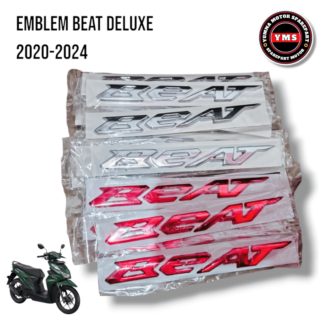 Jual Emblem Honda Beat deluxe 2020 -2024 Logo Emblem Beat Deluxe ...
