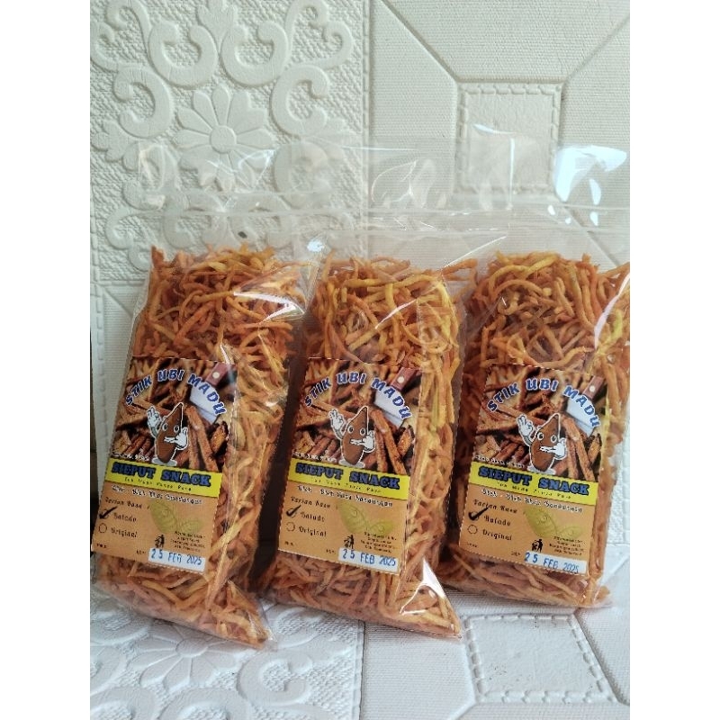 Jual Keripik Ubi Balado Stik Ubi Madu Makanan Ringan 170g | Shopee ...