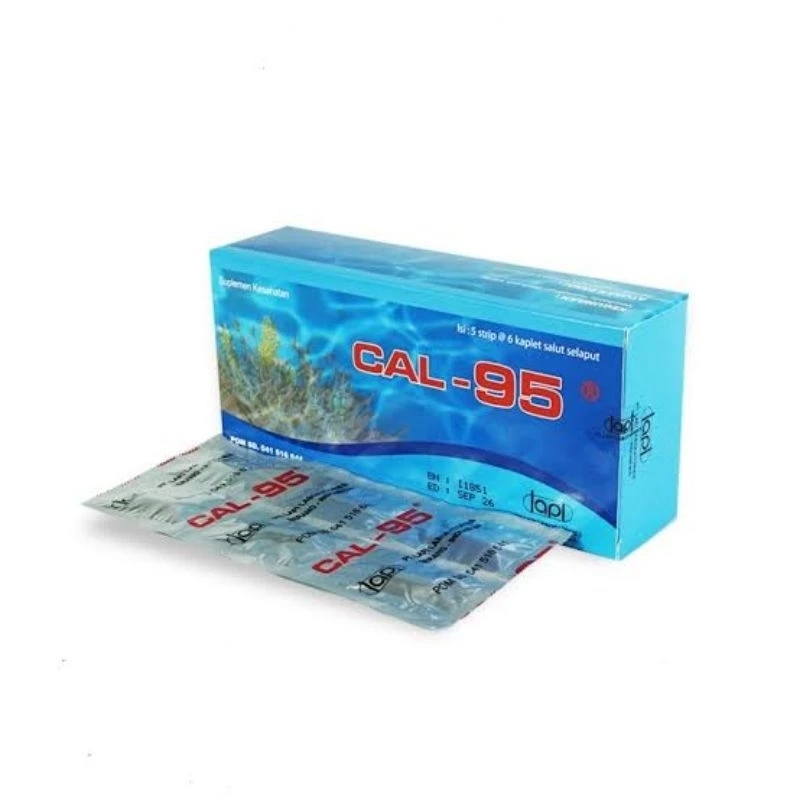 Jual Cal-95 Isi 30 Tablet (Per-BOX) | Shopee Indonesia
