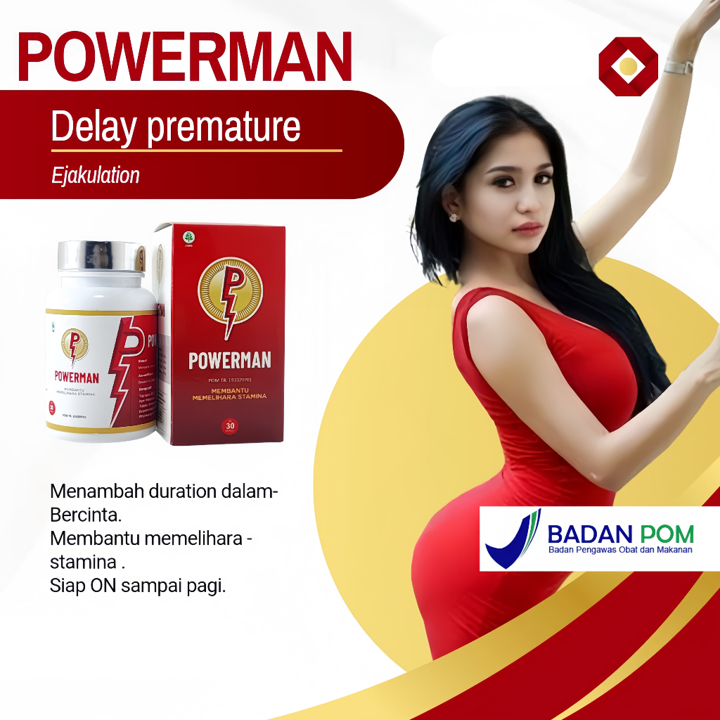 Jual [𝐎𝐅𝐅𝐈𝐂𝐈𝐀𝐋 𝐒𝐓𝐎𝐑𝐄] POWERMAN OBAT KUAT HERBAL STAMINA PRIA TERBAIK ...