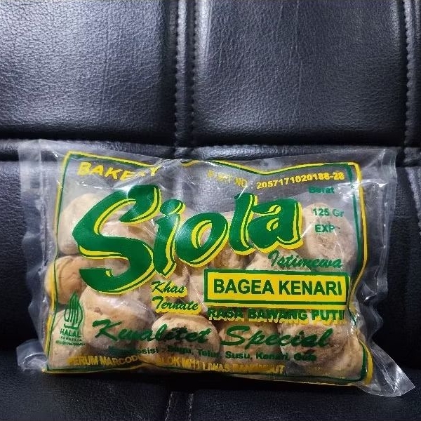 Jual Siola Bagea Kenari Hijau Asin Rasa Bawang Putih Ole-Ole / Jajanan ...