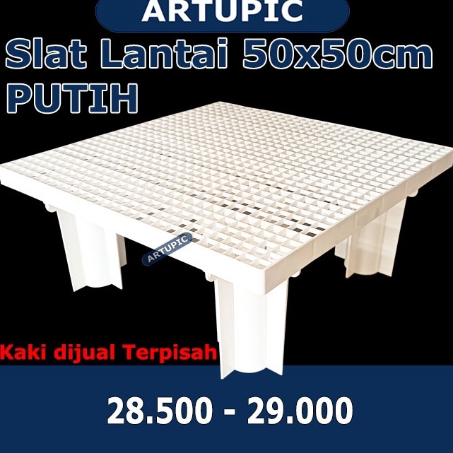Jual Special Now Slat Alas Kandang 5 x 5 cm PUTIH Tatakan Lantai Kandang Ayam Kambing Domba ...