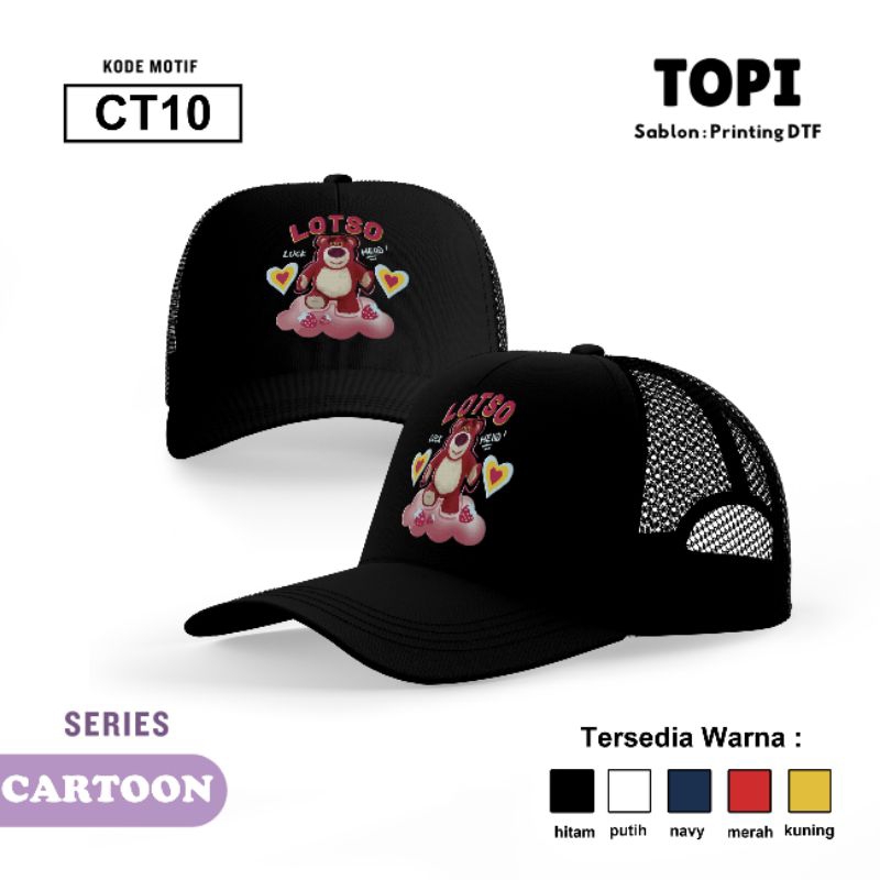 Jual K - Topi Anak - Cartoon Series - Lotso | Shopee Indonesia
