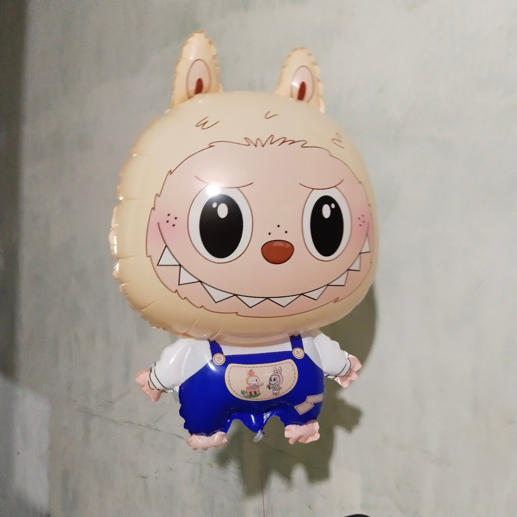 Jual balon karakter labubu medium / balon terbang labubu viral terbaru ...