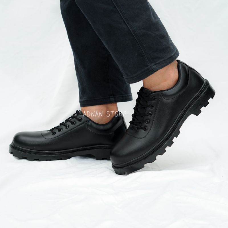 Jual SEPATU PDH PRIA PANTOFEL TACTICAL SECURITY TNI POLRI SEPATU PDH ...