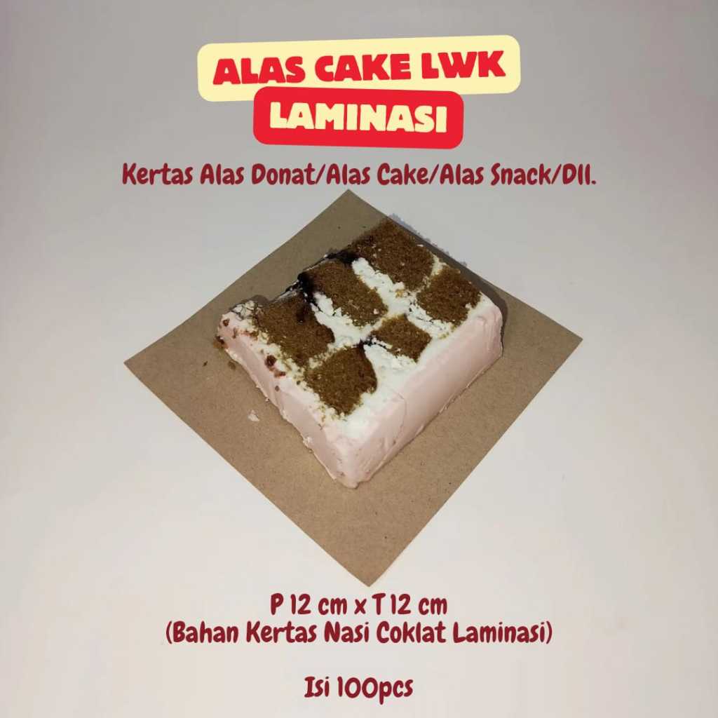 Jual (Isi 100pcs) Kertas Nasi Motif 12x12 cm Paper Wrap Bahan LWK Laminasi Food Grade Burger ...