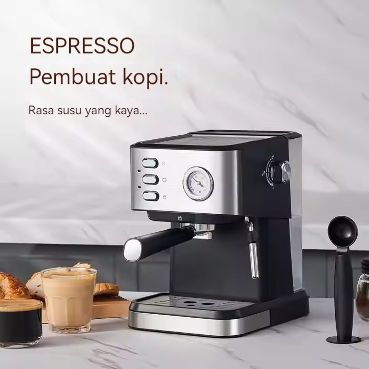Jual Mesin Pembuat Kopi Espresso Milk Frother Wand Steamer 20 Bar ...