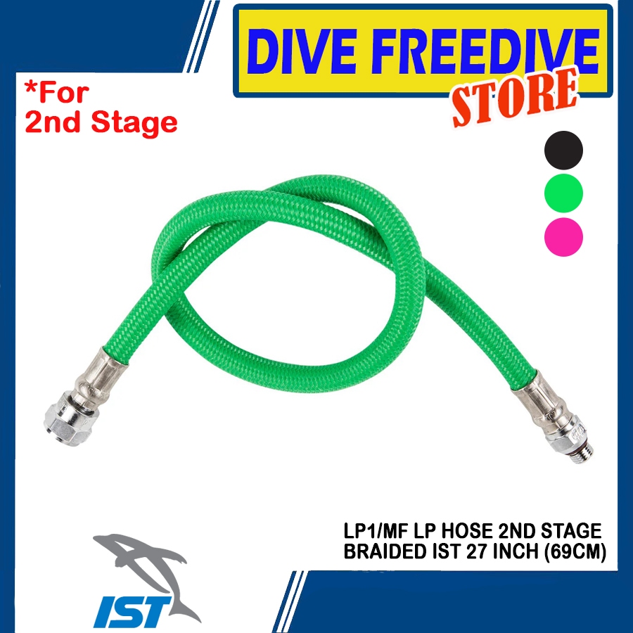 Jual LP-1/MF Low Pressure Lp Hose IST Braided Regulator Octopus Selang ...