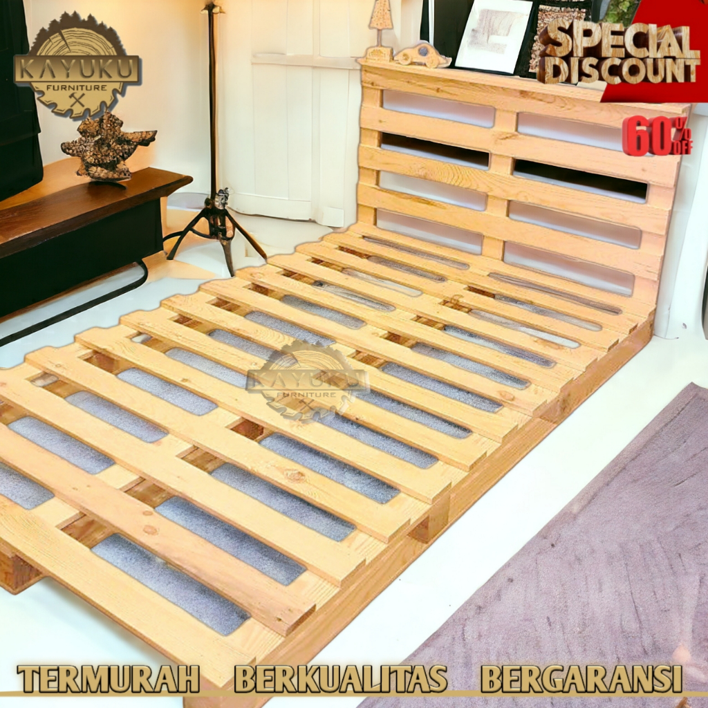 Jual KayuKu furniture Divan tempat tidur kayu R 01 minimalis divan ...