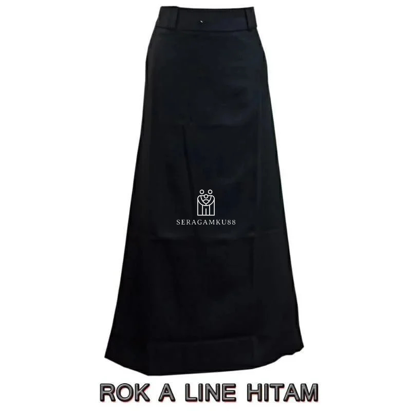 Jual Rok A Line Rok Kerja Wanita Panjang Rok Span A Formal Kantor Wanita | Shopee Indonesia