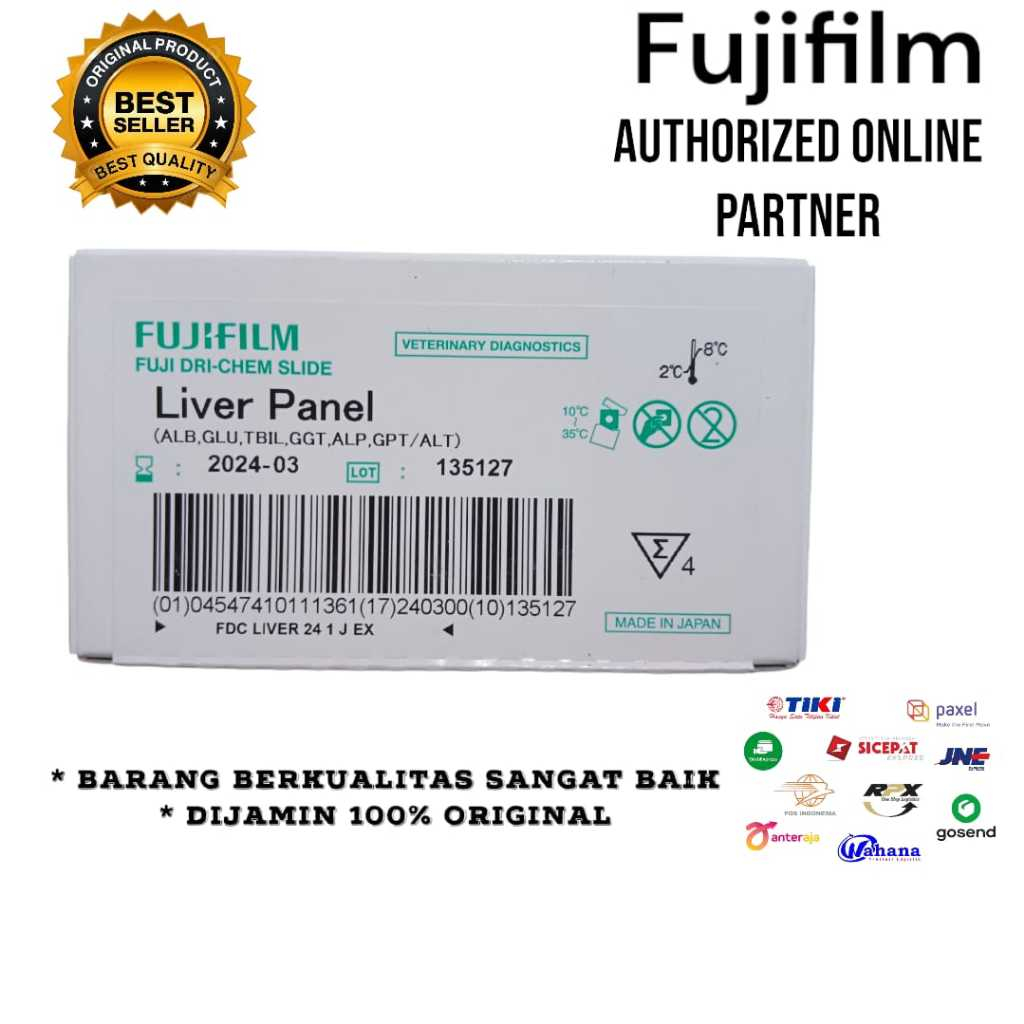 Jual Fujifilm fuji dri-chem slide LIVER PANEL original 100% | Shopee ...
