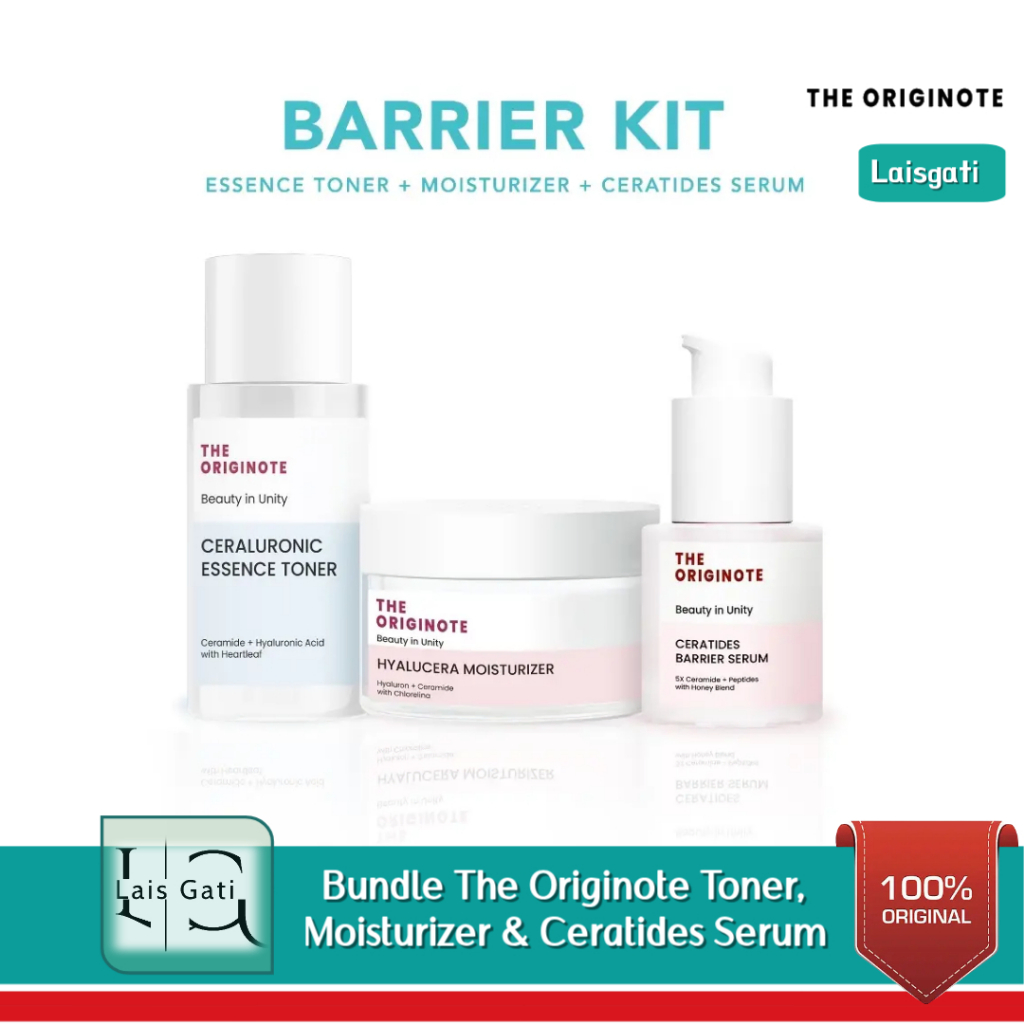 Jual SPECIAL BUNDLE 3in1 The Originote Paket Skincare Moisturizer Serum ...