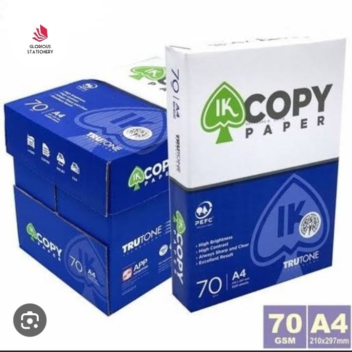Jual kertas HVS A4 70gr merk IK Copy Paper | Shopee Indonesia