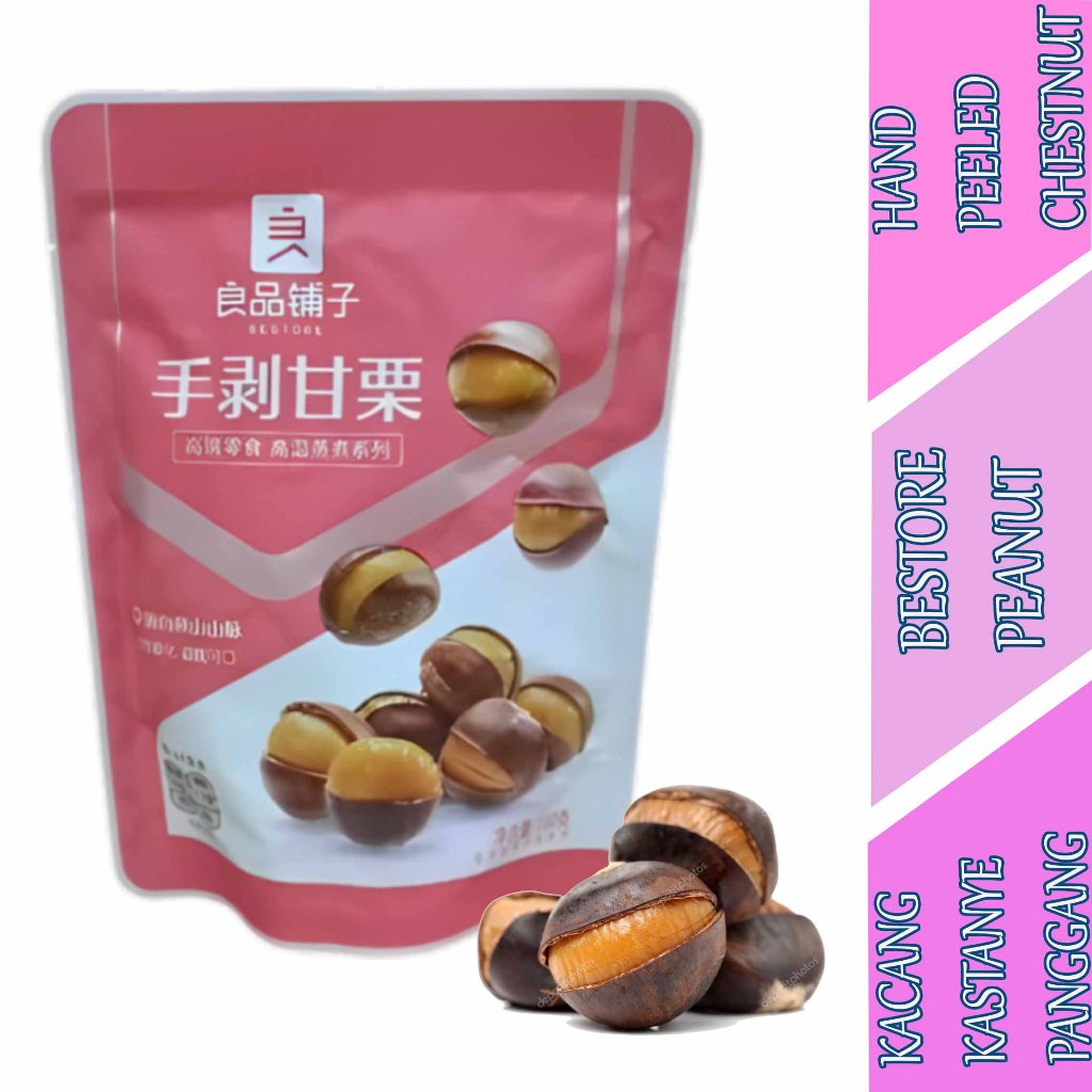 Jual Hand Peeled Chestnut - Bestore - Kacang Kastanye Panggang - 100gr ...