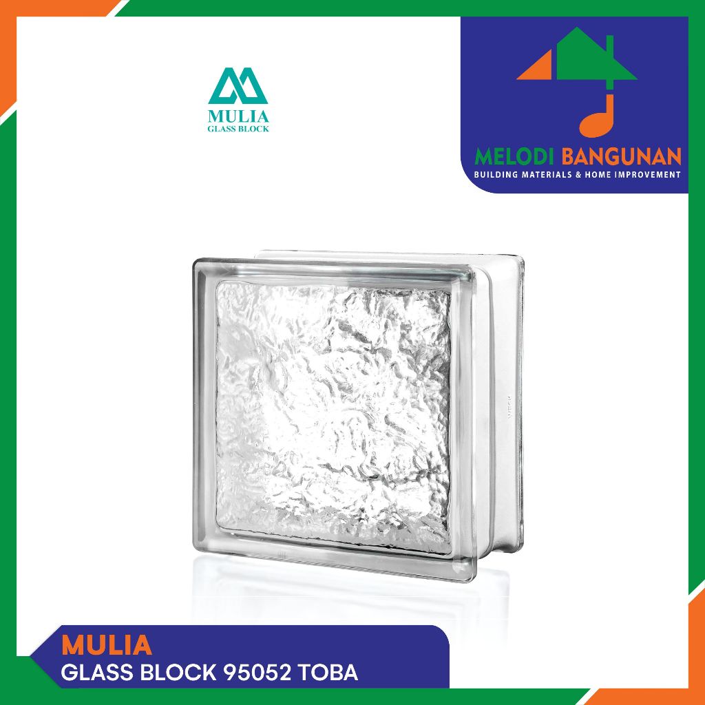 Jual Mulia - Glass Block + Gelas Blok Toba 95052 | Shopee Indonesia