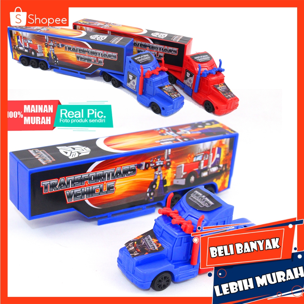 Jual MAINANKEI MAINAN MOBIL TRONTON TRANSFORMERS DORONG OCT6742 MOBIL ...