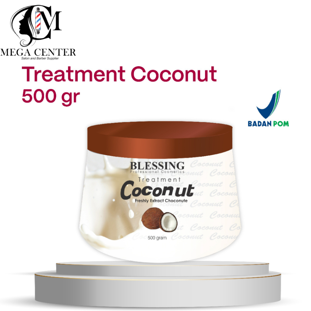 Jual BLESSING Hair Mask Treatment Coconut 500 Gr | Shopee Indonesia