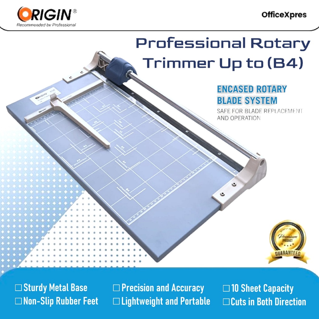 Jual Rotary Paper Trimmer B4 / Sliding Paper Trimmer A4 / Rotary Paper ...
