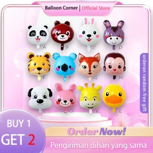 Jual 18 Inch Animal Balon Foil Bulat / Balon Foil Bulat 18inch Animal Q ...