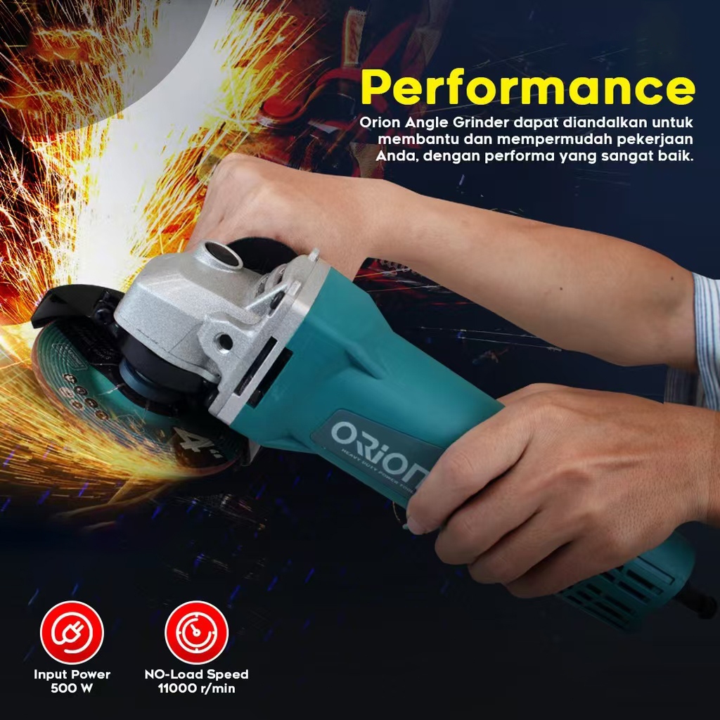 Jual Dopard Angle Grinder Mesin Gerinda Tangan / Angle Gurinda tangan | Shopee Indonesia