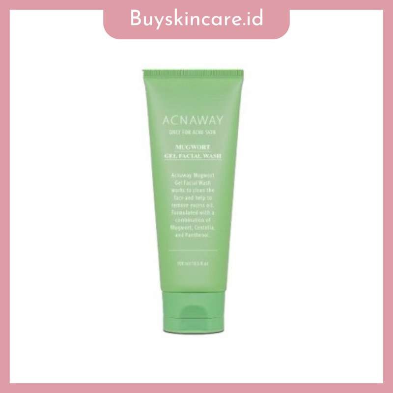 Jual ACNAWAY Mugwort Gel Facial Wash Mugwort + Centella + Panthenol ...
