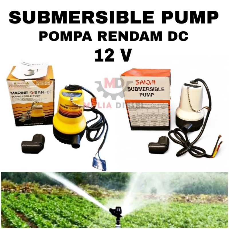 Jual Pompa Aki Celup Rendam DC 12 V Air - Submersible pump | Shopee ...