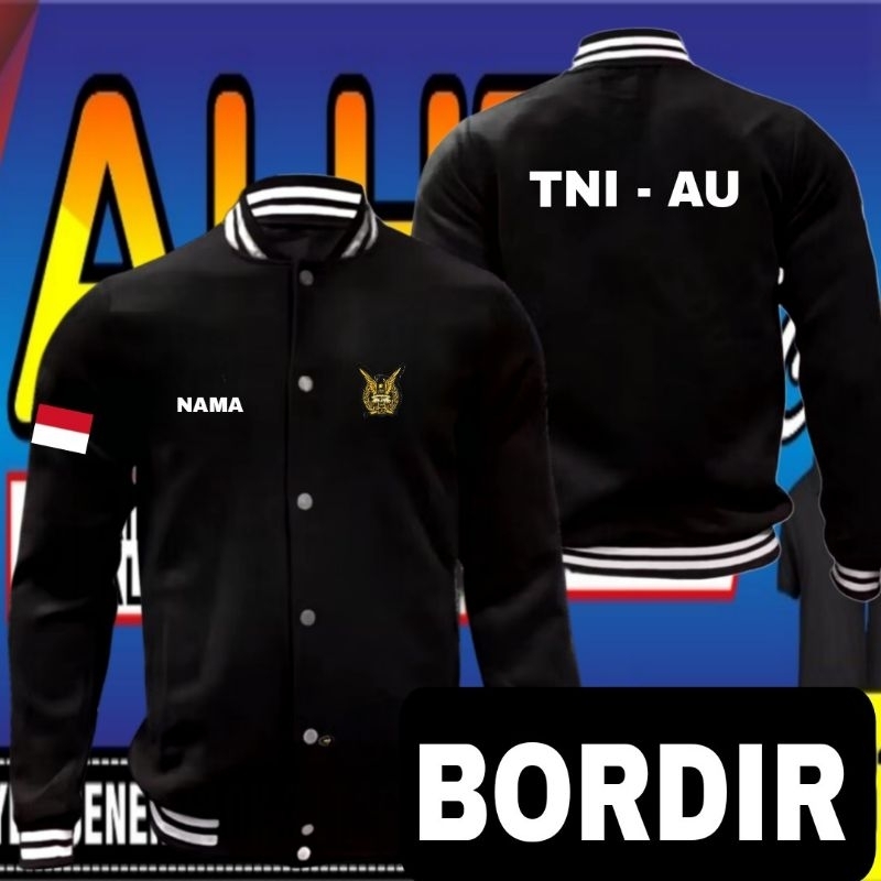 Jual Jaket bordir TNI AU jaket TNI AU jaket varsity TNI AU jaket ...
