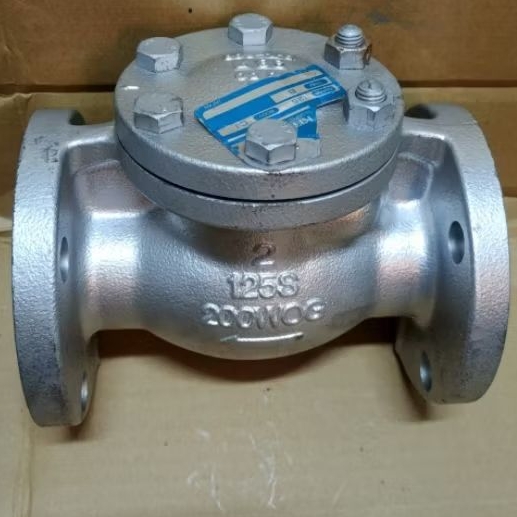 Jual Swing Check Valve Cast Iron KITZ 3" Inch Flange Class 125s 200Wog ...