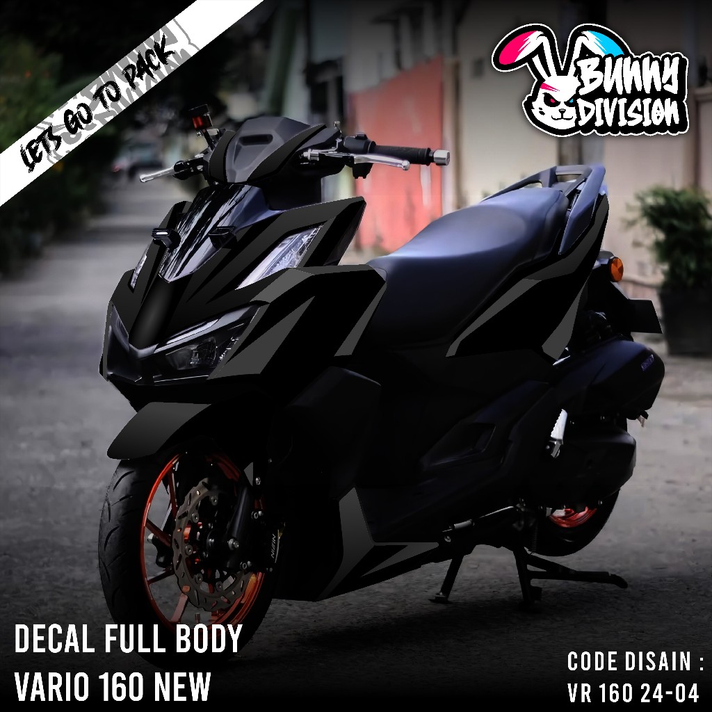 Jual (COD) Decal Sticker Honda Vario New 160 Fullbody 2022 - Dekal ...