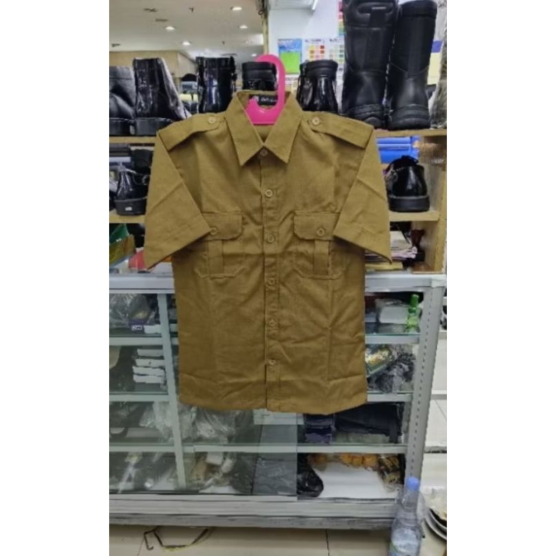Jual seragam pdh PNS coklat l seragam pdh pemda l seragam pdh + FREE ...
