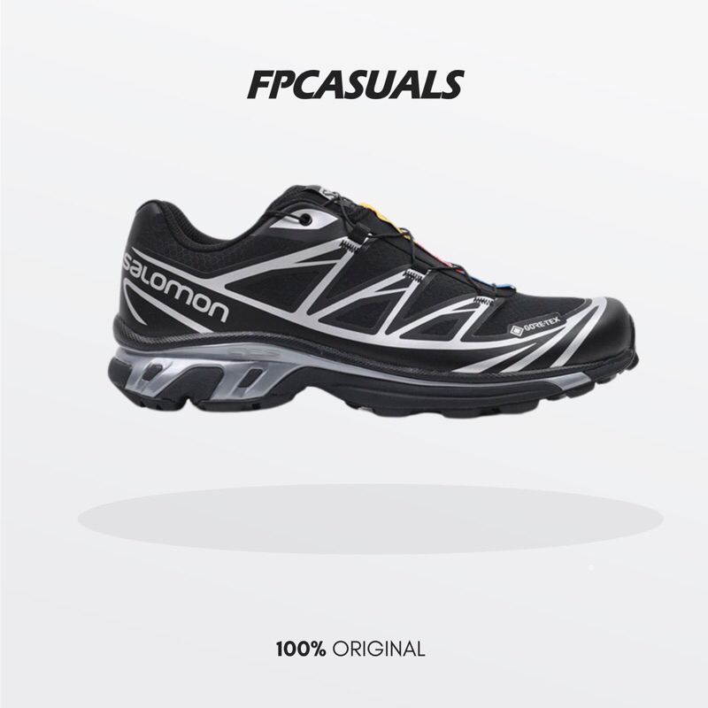 Jual Salomon XT-6 Gore-Tex Black Black Ftw Silver BNIB ORIGINAL Resmi L47450600 | Shopee Indonesia