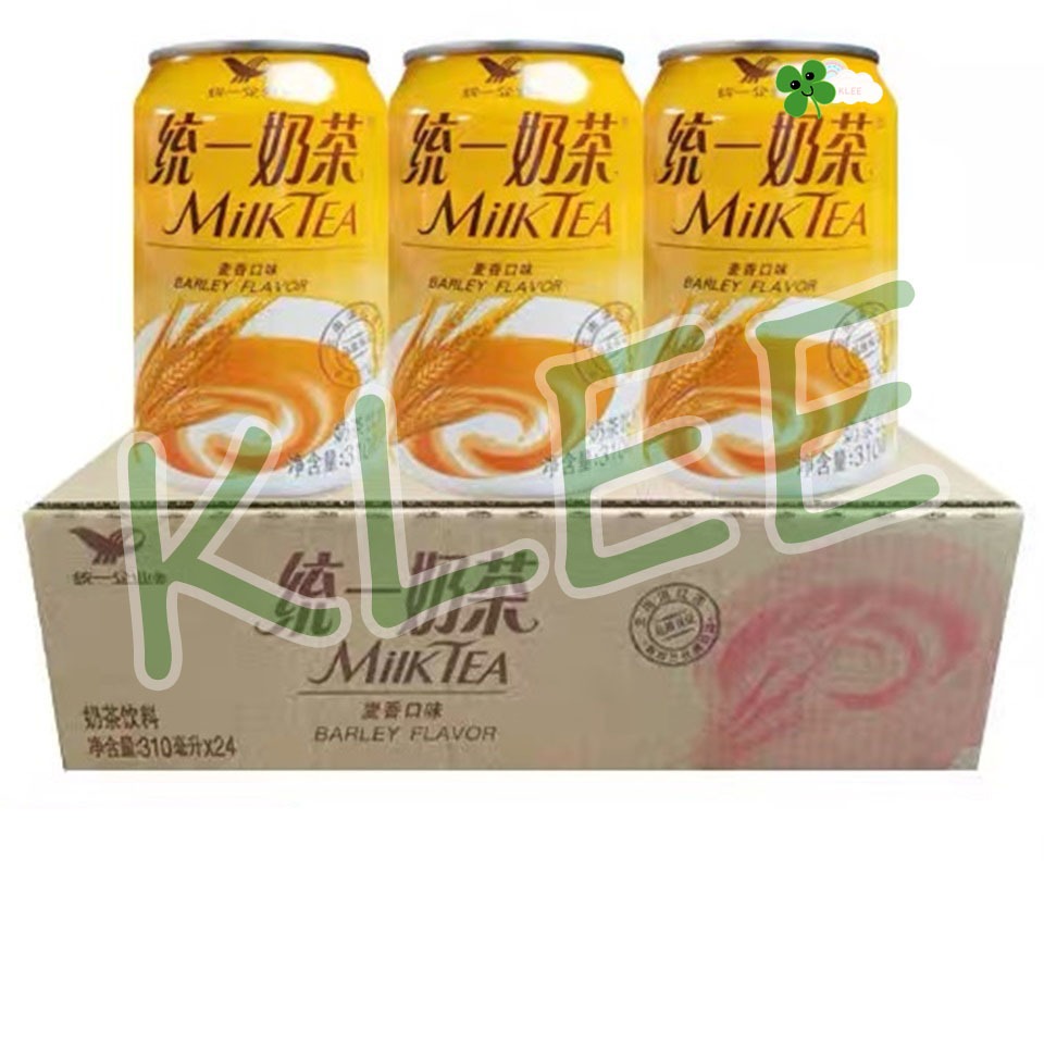 Jual [PER DUS] TongYiNaiCha Milk Tea Wheat Flavour - Uni President Teh ...