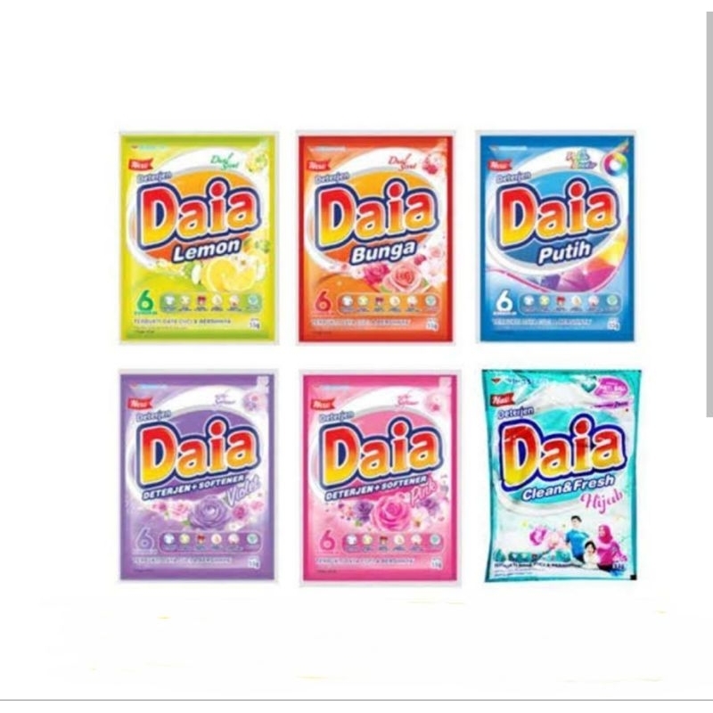 Jual Daia Detergen Bubuk 800 gram dan 1,5 kg | Shopee Indonesia