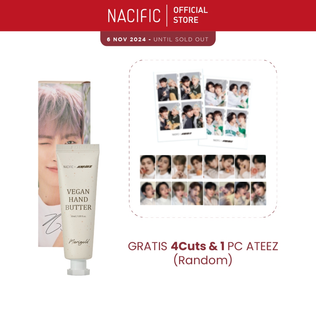 Jual NACIFIC x ATEEZ: Exclusive Vegan Hand Butter (single pack ...