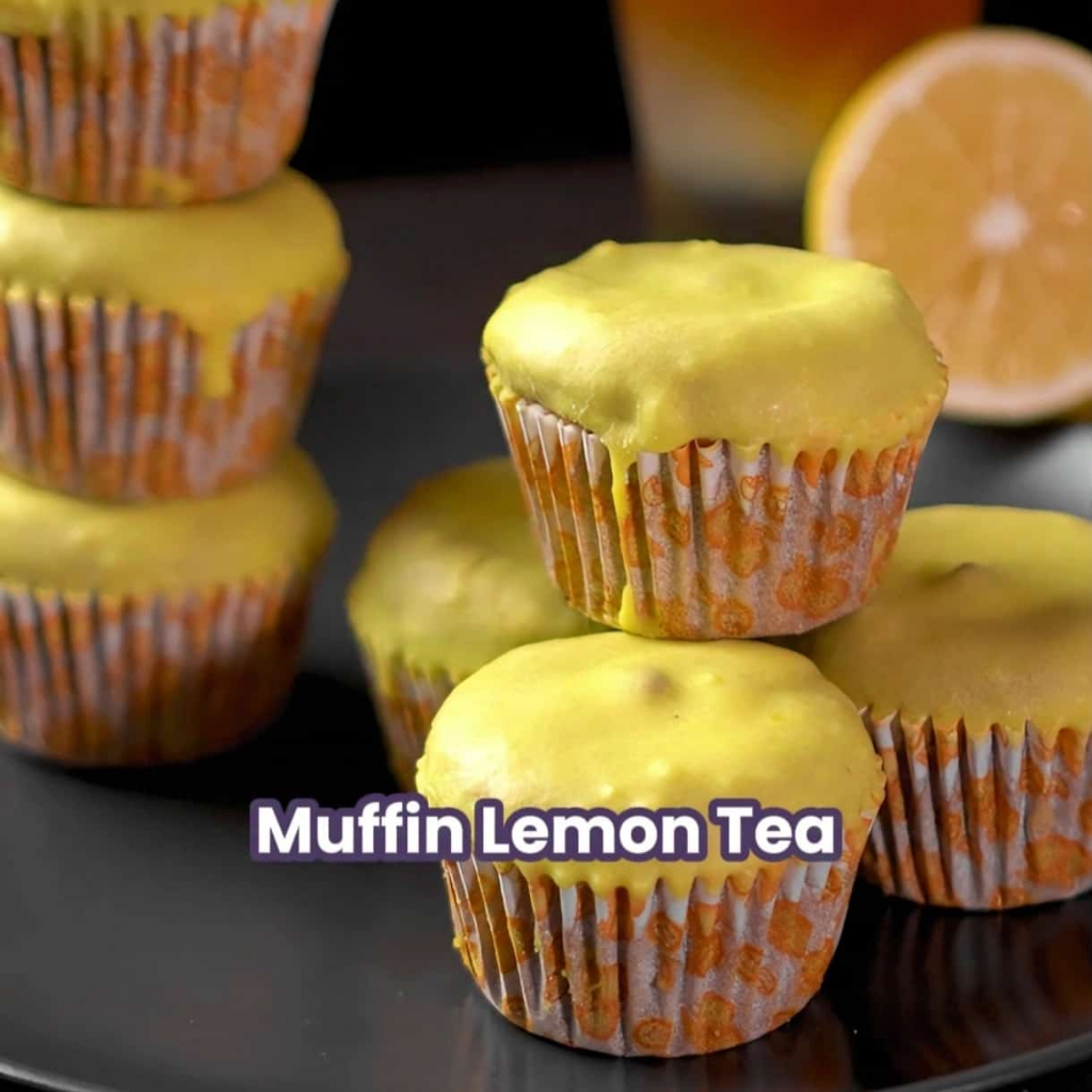 Jual CEMILAN KETO LEMON TEA MUFFIN No sugar / No gluten / Low carb ...