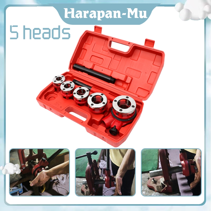 Jual Senai Pipa Set Tipe 62 Snei Pipa Alat Drat Pipa 5 Cetakan Pipe ...