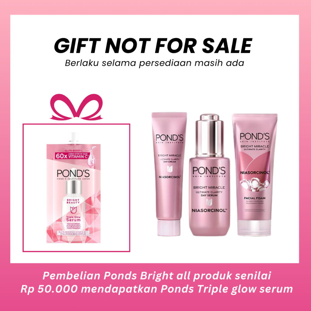 Jual NAJMIA Pond's Bright Miracle Ultimate Clarity Series - Serum Cream ...