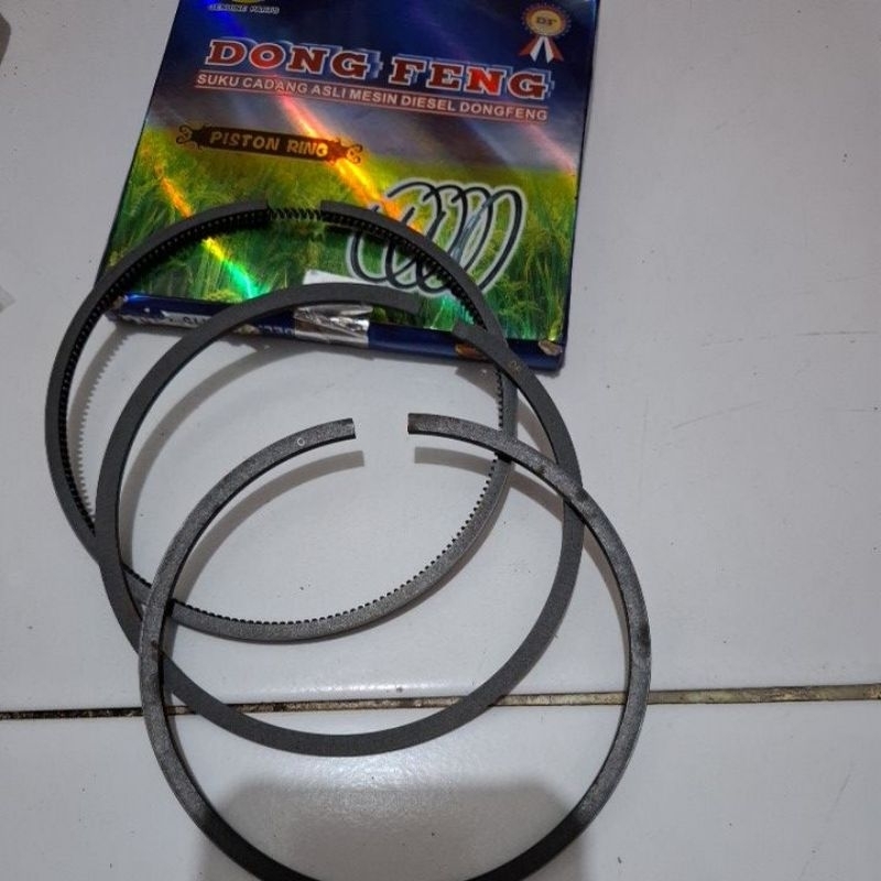 Jual ring seher piston mesin diesel s1115 zs1115 3Ring Tl dongfeng tianli | Shopee Indonesia