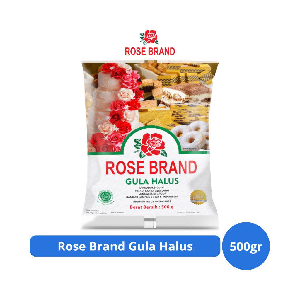 Jual Rose Brand Gula Halus 500gr | Shopee Indonesia