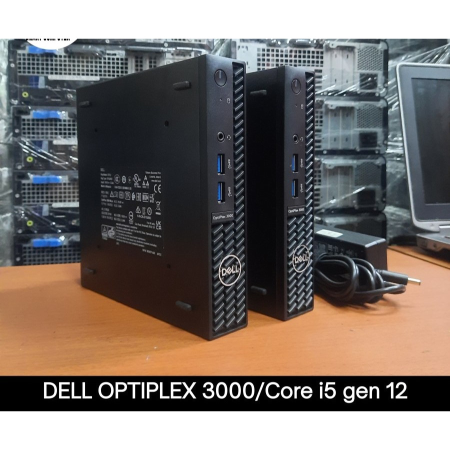 Jual PC MINI DELL OPTIPLEX 3000/core i5 12500T Ram 8Gb SSD 256Gb gen 12 ...