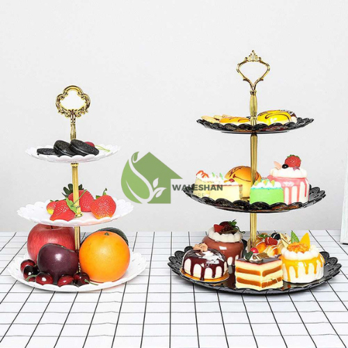 Jual Dekorasi Rack Rakk Rak Susun Tingkat Display Pajangan Makanan Kue ...