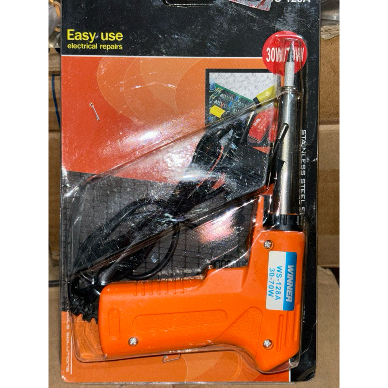 Jual SOLDER TEMBAK WINNER 30W-70W DUAL HEAT SOLDERING IRON GUN AC 220V ...