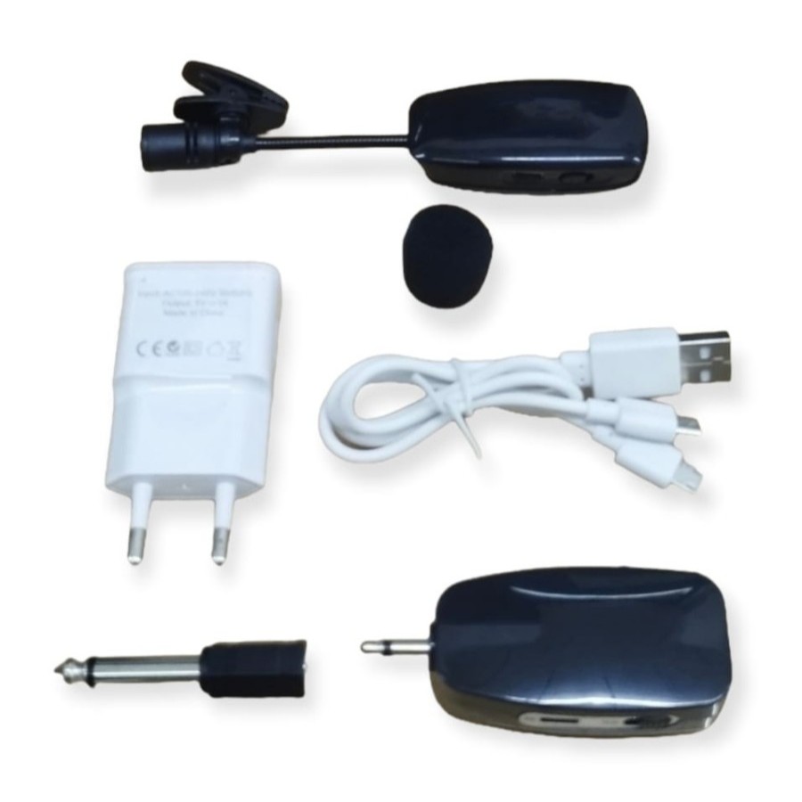 Jual Mic Clip Wireless Microphone Jepit Serba Guna | Shopee Indonesia