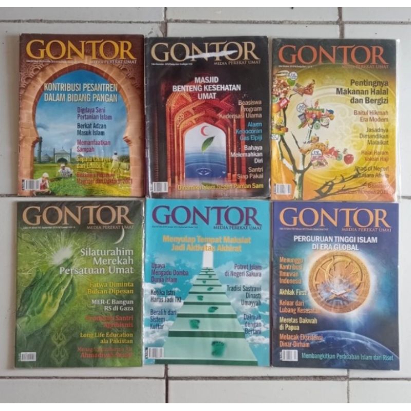 Jual Majalah Islami GONTOR Original Bekas Baca Deskripsi | Shopee Indonesia