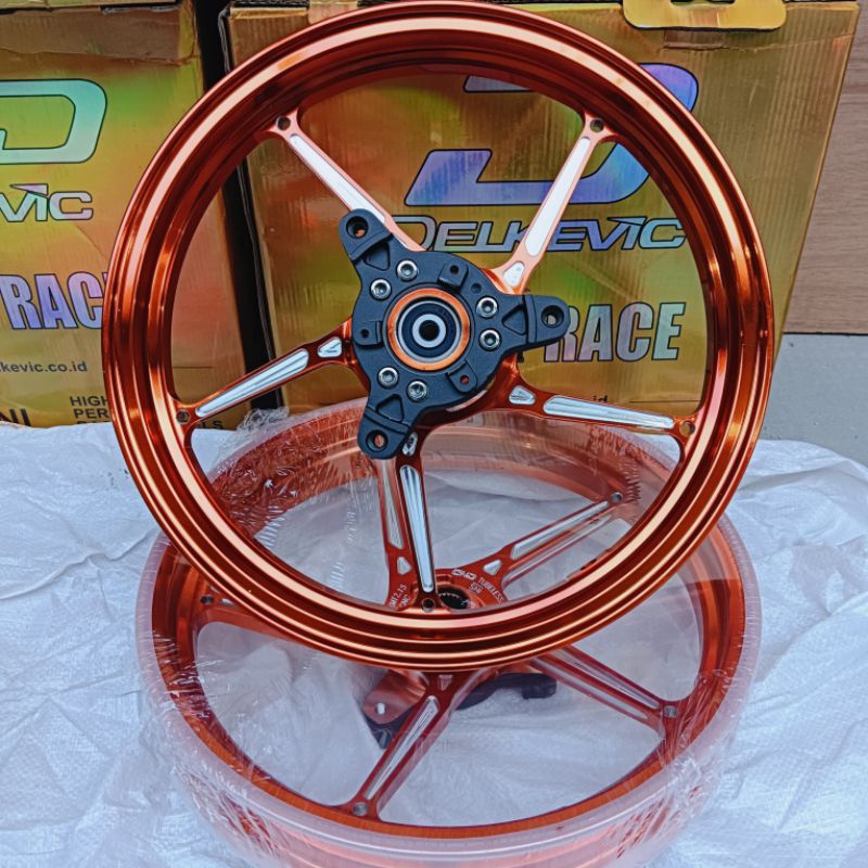 Jual VELG/PELAK DELKEVIC ORIGINAL D55NEW 5 STAR AEROX NMAX NEW NMAX ...