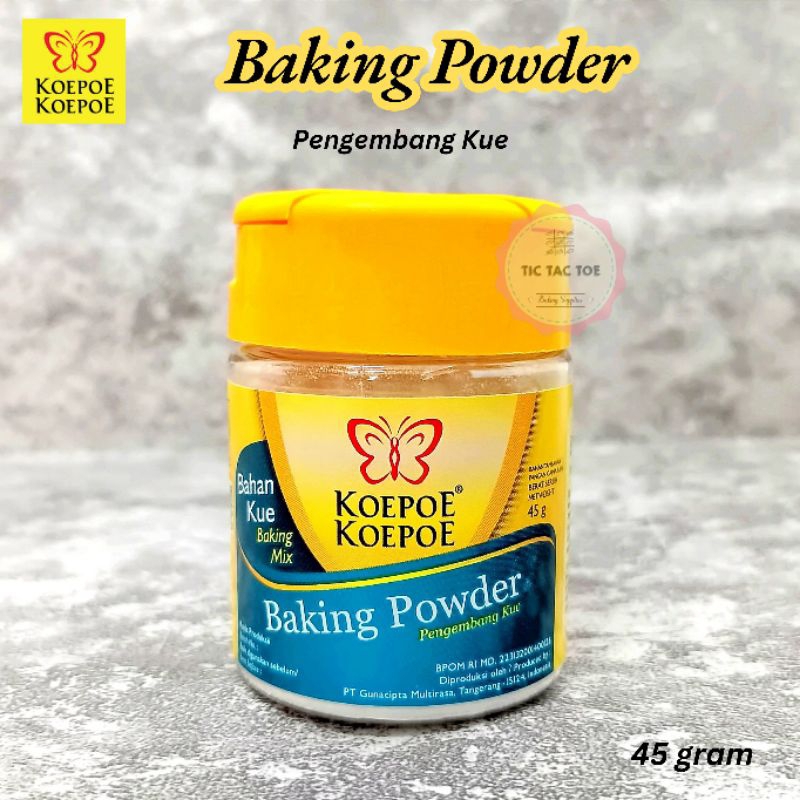 Jual Koepoe Baking Powder 45gr / Koepoe Baking Powder / Kp Baking ...