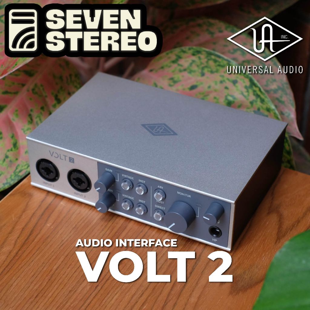 Jual Universal Audio UAD Volt 2 2-in/2-out USB Audio Interface ...
